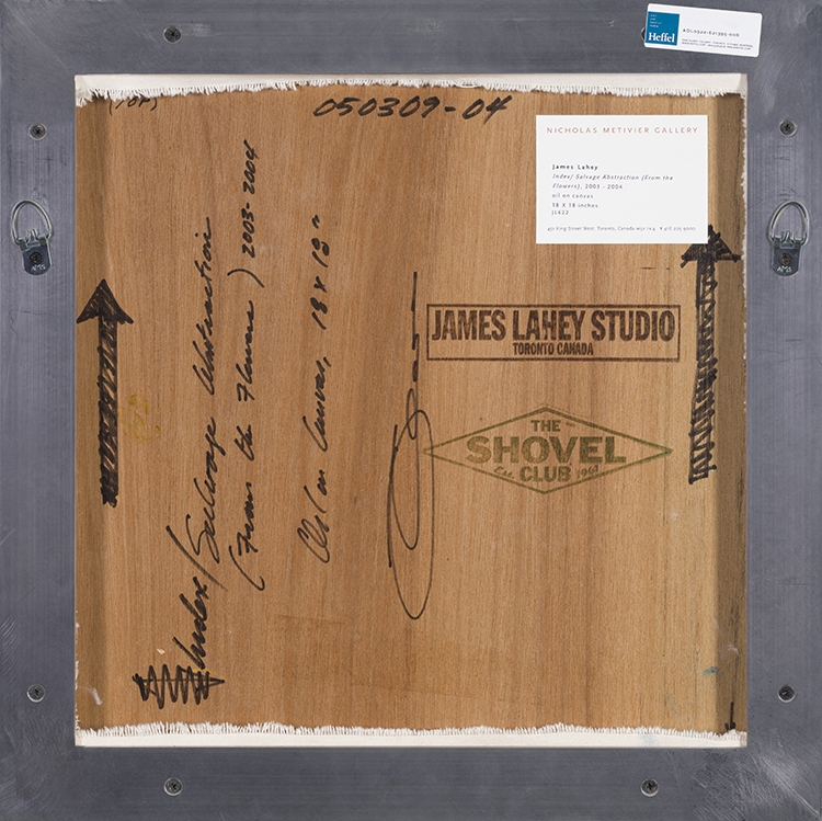 James Lahey | Index/Salvage Abstraction (From the Flowers) (2003 - 2004 ...