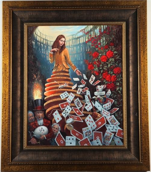 Michael Cheval | Nothing But a Pack of Cards (2017) | MutualArt