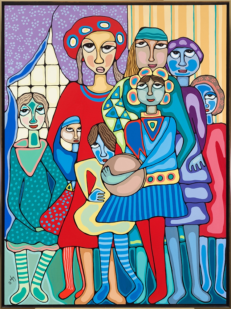 Daphne Odjig | The Women of Our Family (1988) | MutualArt