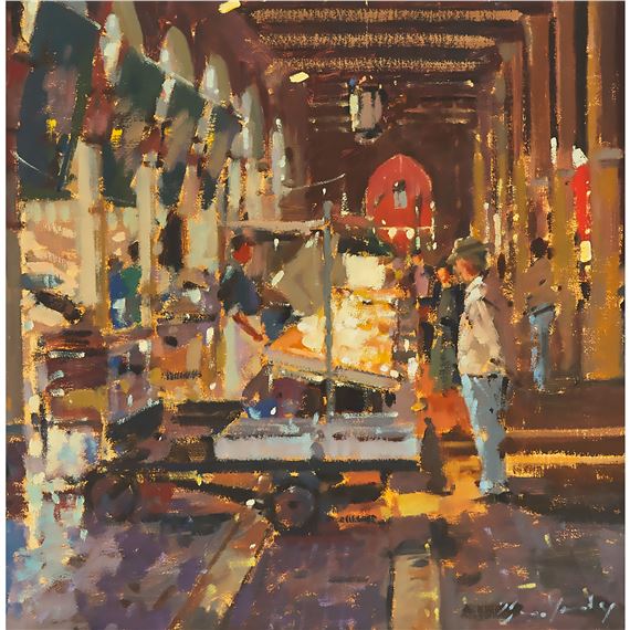 Bruce Yardley | FISH MARKET, VENICE | MutualArt