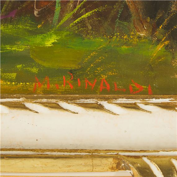 M. Rinaldi | MISTY LAKESIDE VIEW | MutualArt