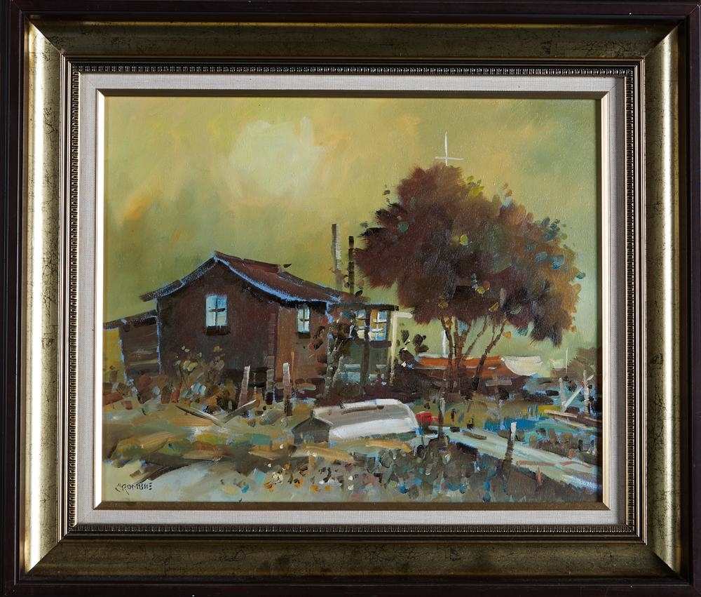 Allan Crombie | Fisherman's Cottage... Paremata (1990) | MutualArt