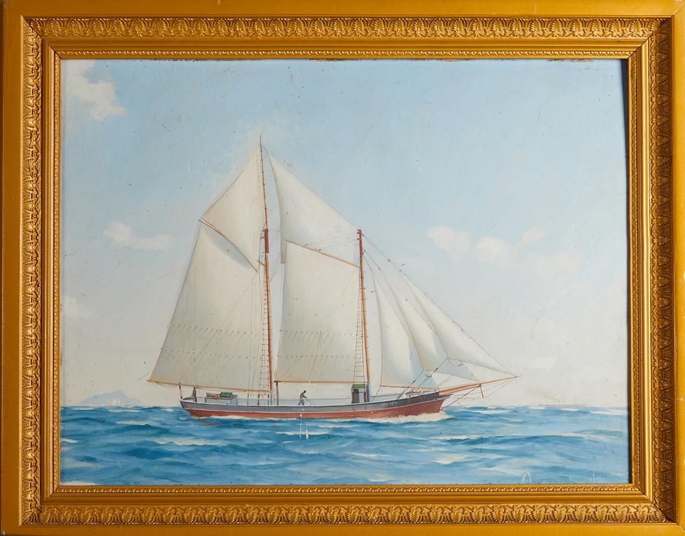 R. Smith | Schooner built at Great Barrier Island | MutualArt
