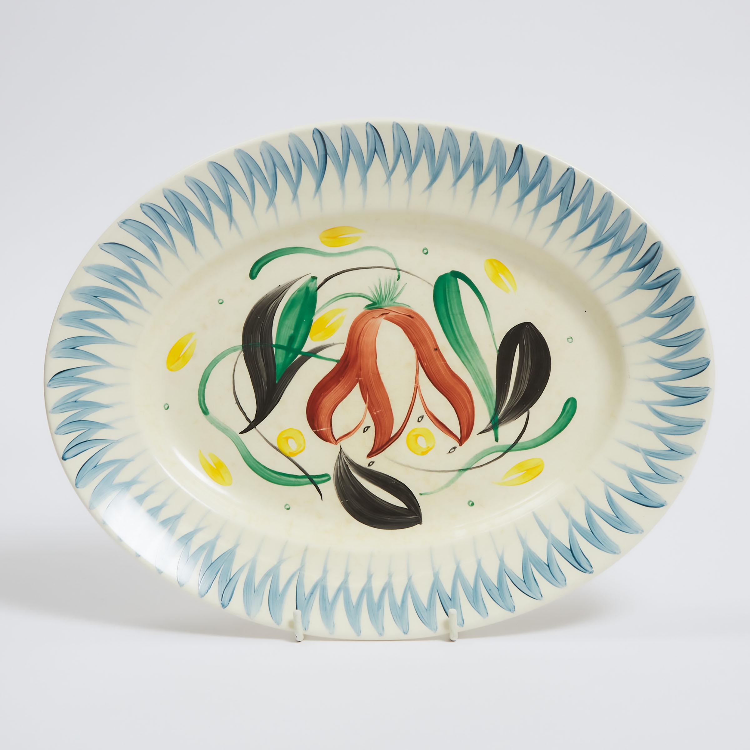 Susie Cooper | Oval Platter (1949) | MutualArt
