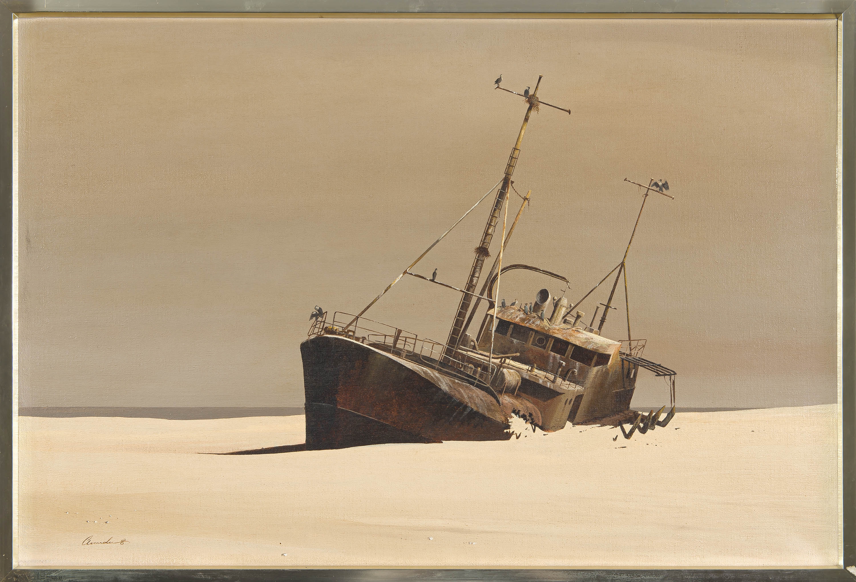 Keith Alexander | Buried Winston (1982) | MutualArt