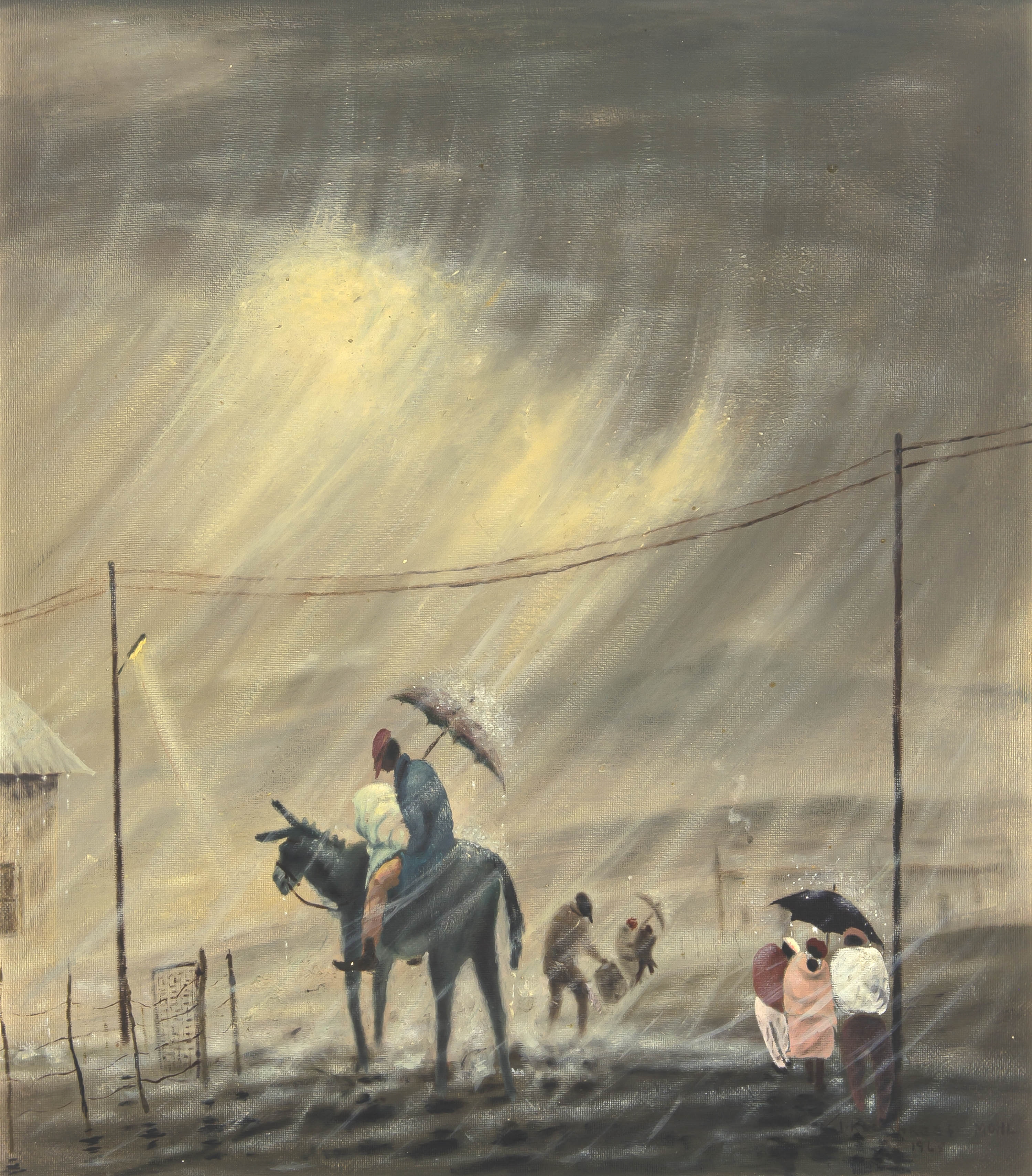 John Koenakeefe Mohl | Washing Collector in Storm in Johannesburg ...