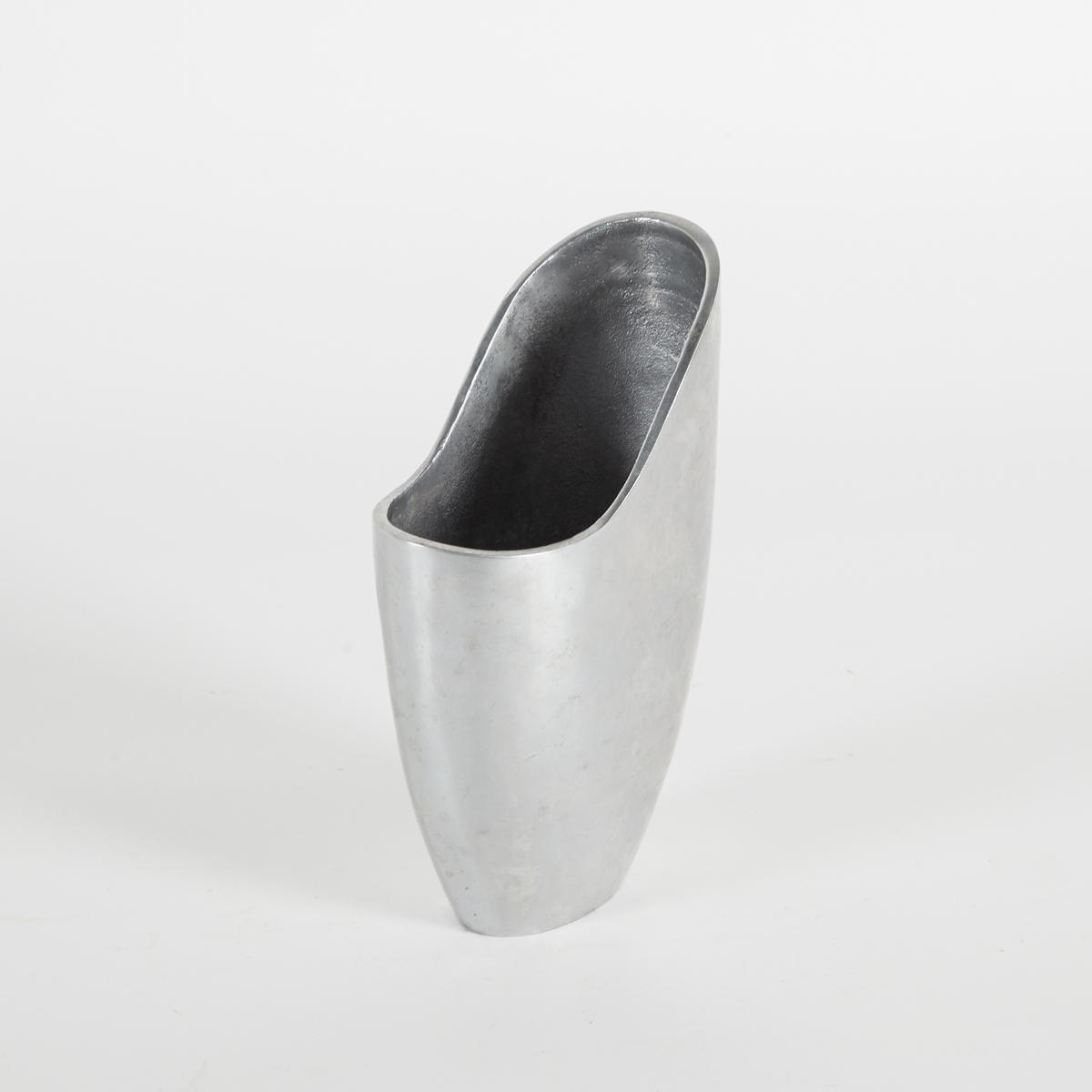 Anna Efverlund | A Vintage Aluminium Cast Vase By Anna Everlund | MutualArt