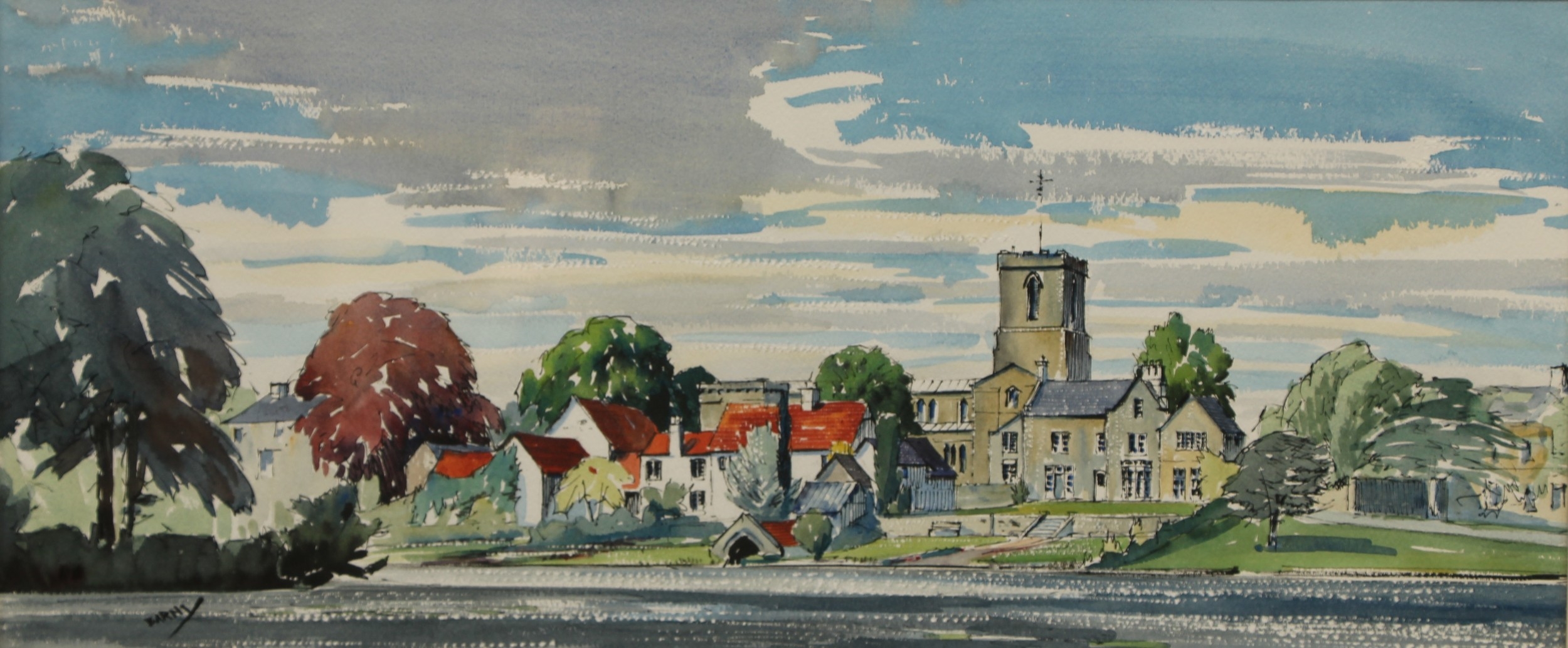 Michael D. Barnfather | Melbourne Pool, Derbyshire | MutualArt