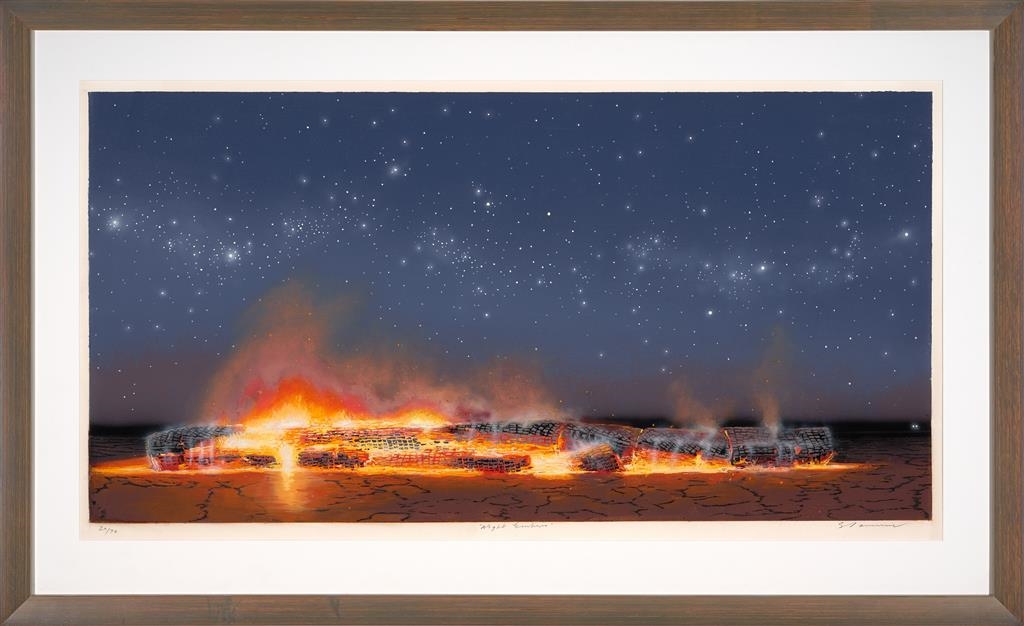 Tim Storrier | Night Embers | MutualArt