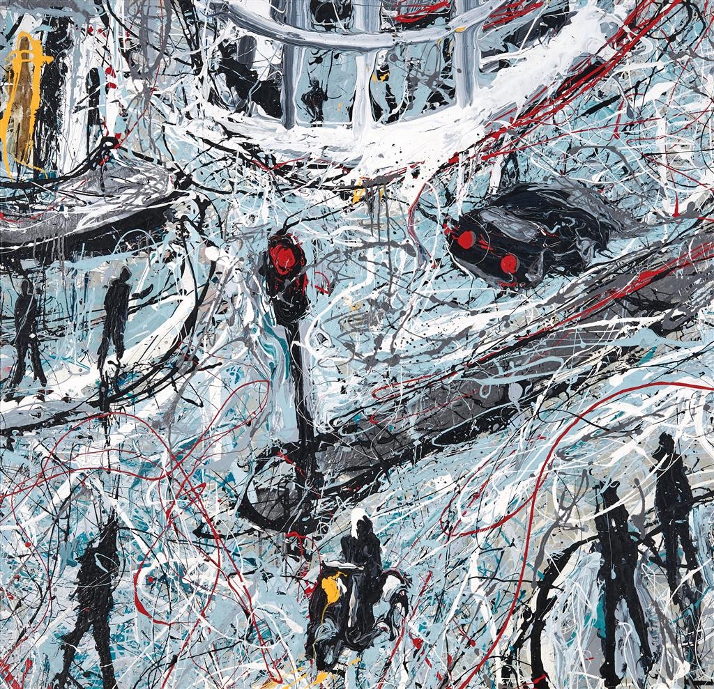 Mark Hanham | Silver Street Scene (2006) | MutualArt