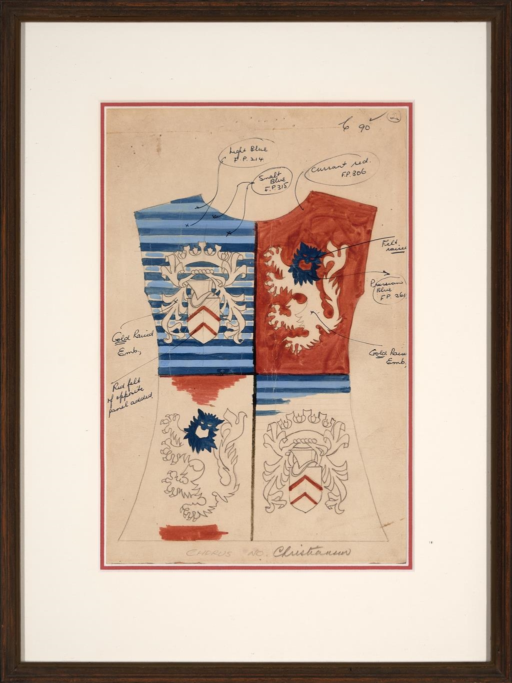 JOHN TRUSCOTT | Costume Designs for King Arthur | MutualArt