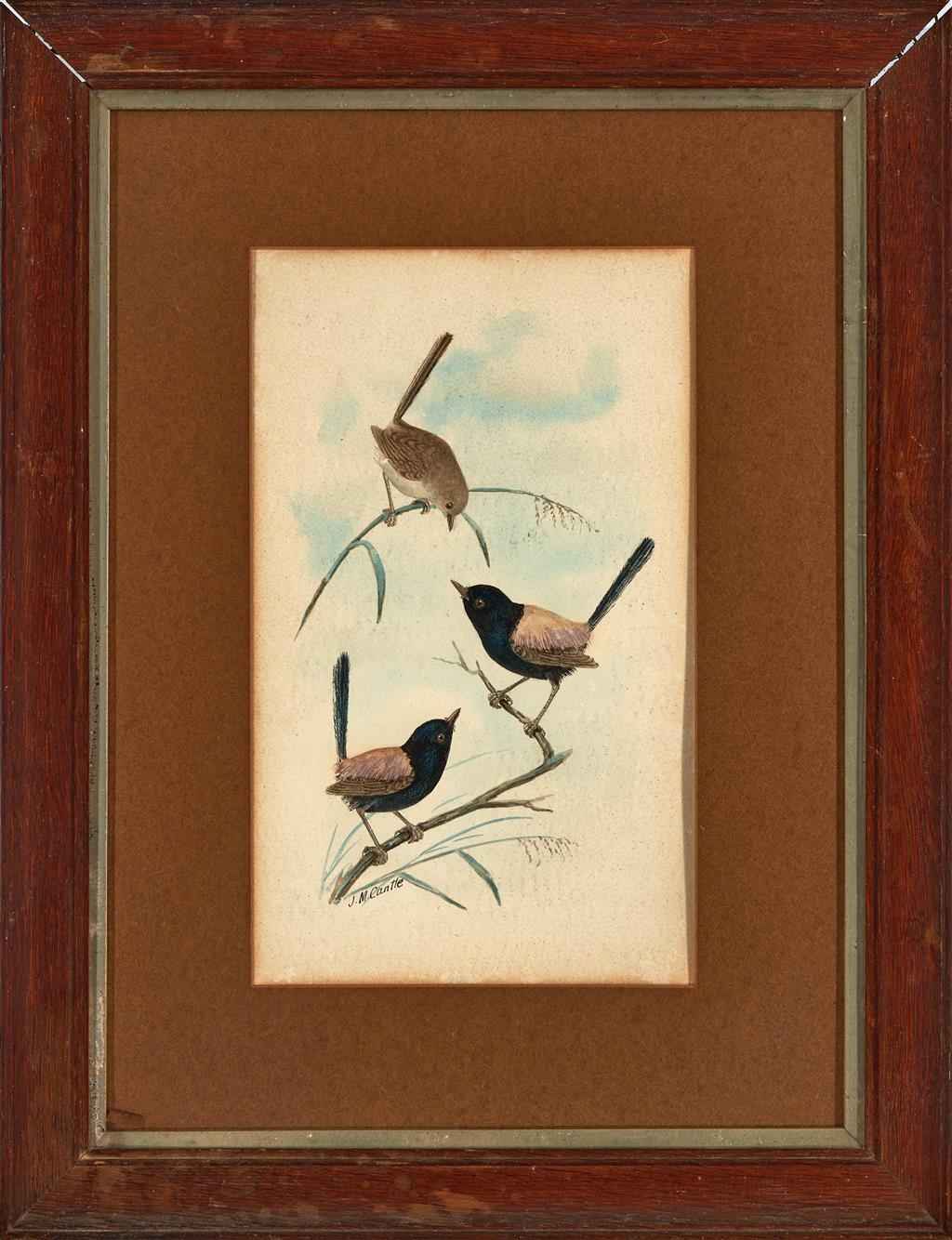 J. M. Cantle | Three Willie Wag Tails | MutualArt