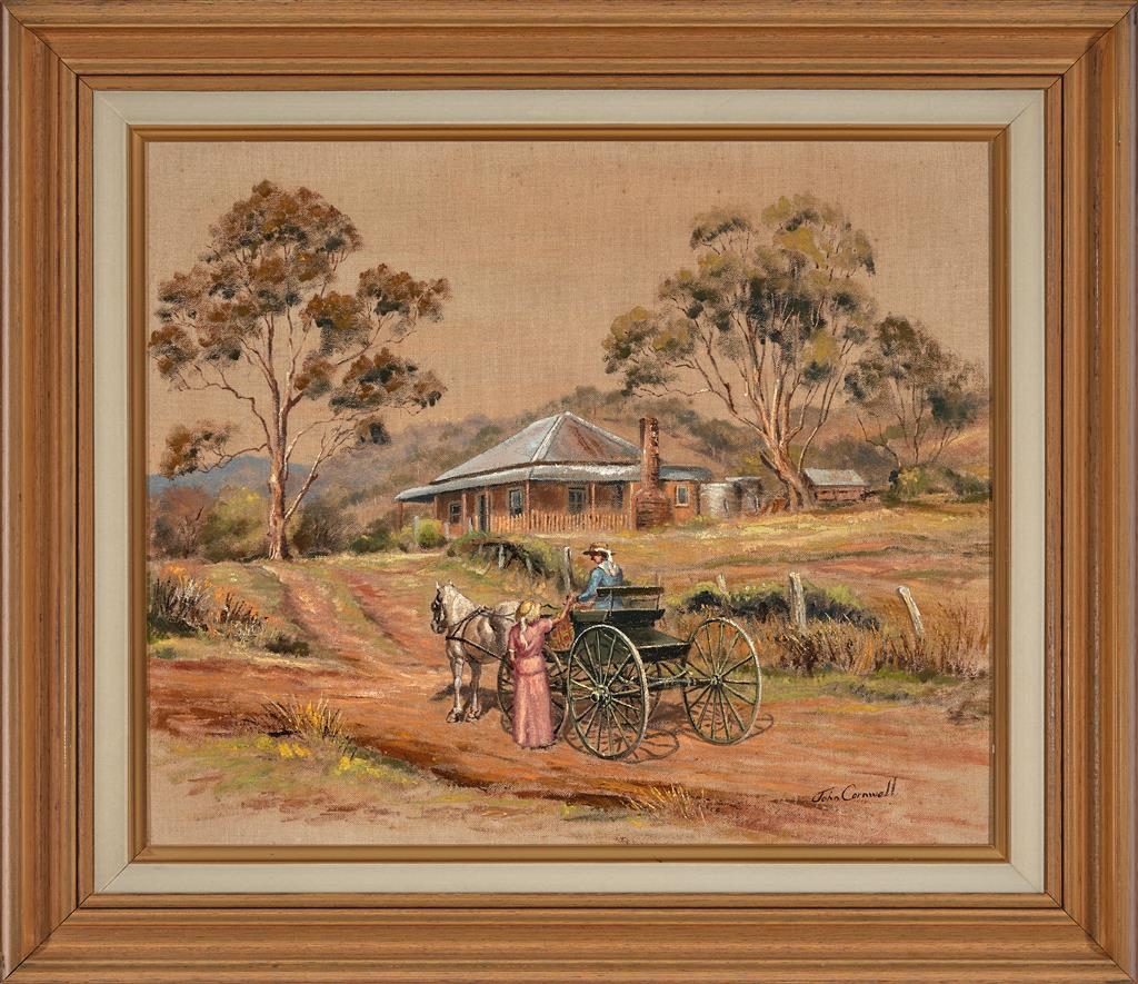 John Cornwell | Dropping off Dolly | MutualArt