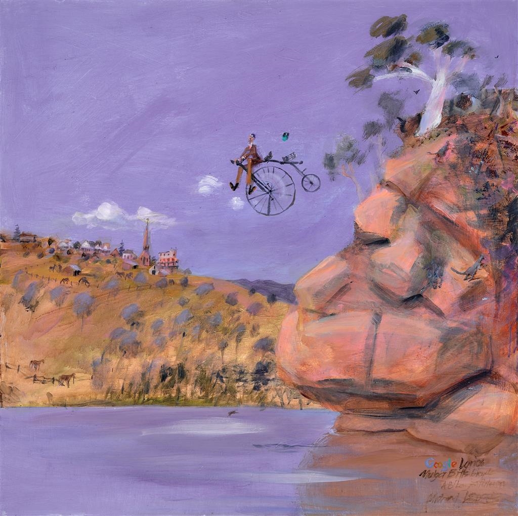 Michael Lodge | Mulga Bills Bicycle (2022) | MutualArt