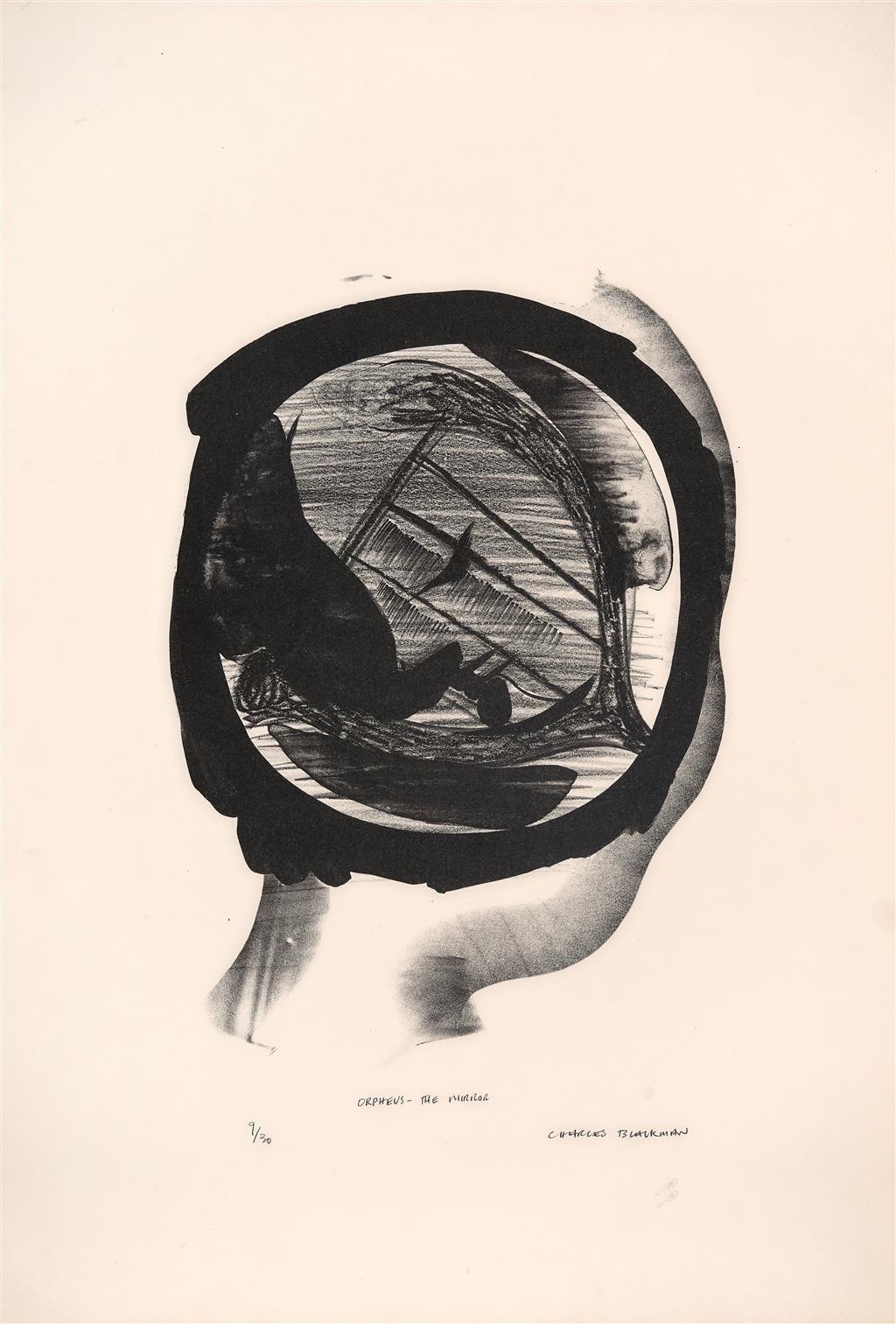 Charles Blackman | The Mirror - Orpheus Suite | MutualArt