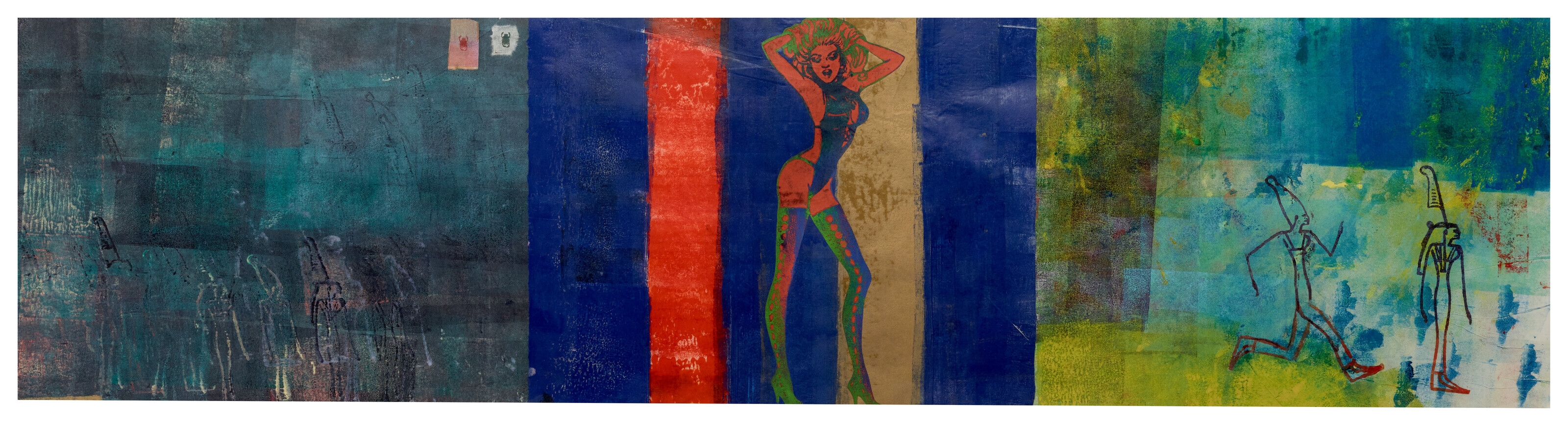 Nancy Spero | Letter from Egypt (2001) | MutualArt