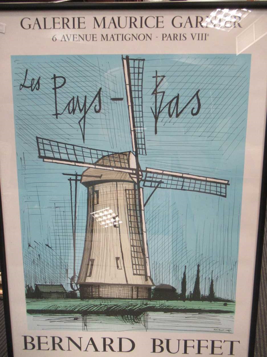 Bernard Buffet | Two framed Bernard Buffet posters | MutualArt