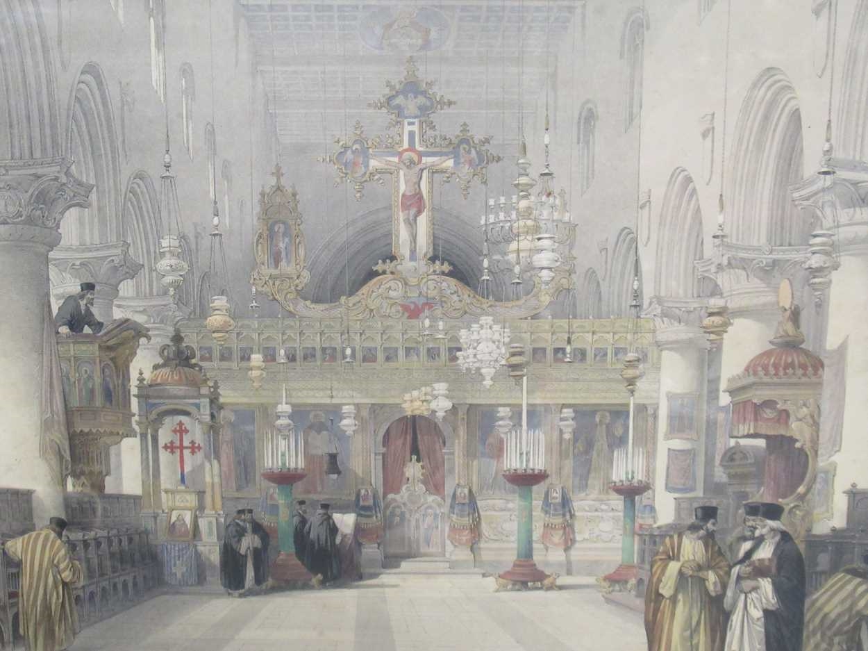 David Roberts | Chapel of the convent of Saint Catherine on Mount Sinai ...