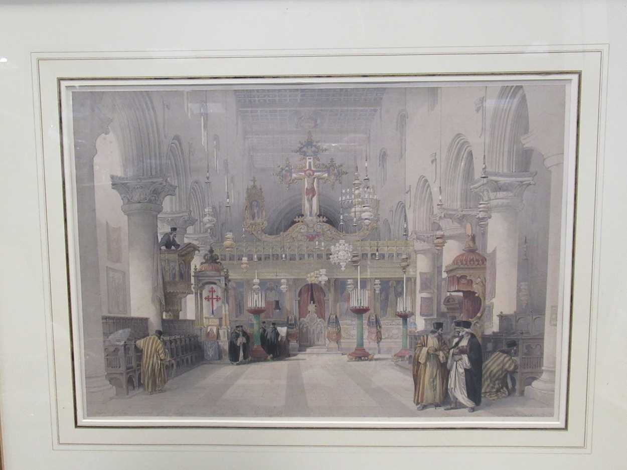 David Roberts | Chapel of the convent of Saint Catherine on Mount Sinai ...