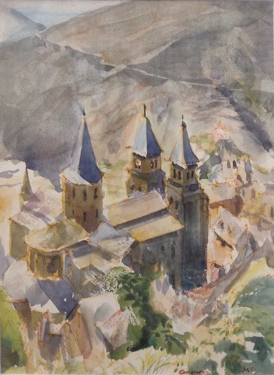 Michael Stone | a group of five European scenes | MutualArt