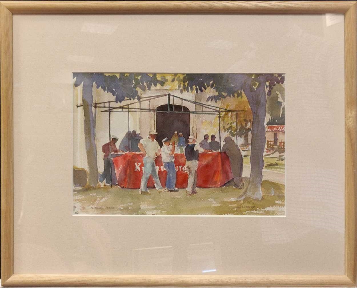 Michael Stone | a group of five European scenes | MutualArt