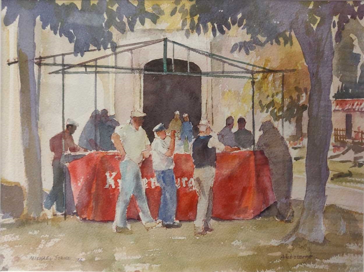 Michael Stone | a group of five European scenes | MutualArt