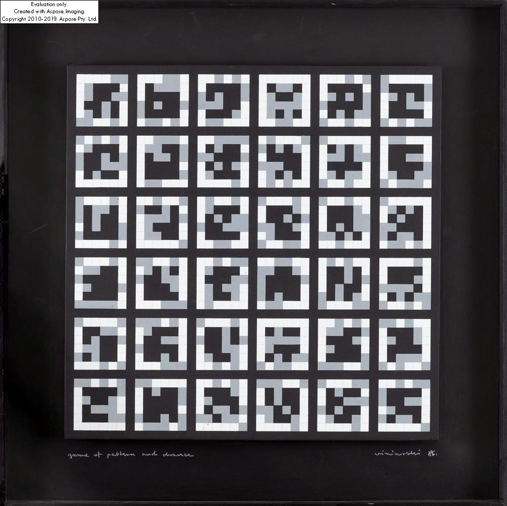 Ryszard Winiarski | Game of pattern and chance (1986) | MutualArt
