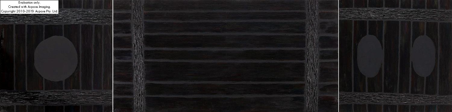 Tomasz Tatarczyk | Black box - triptych (1985) | MutualArt