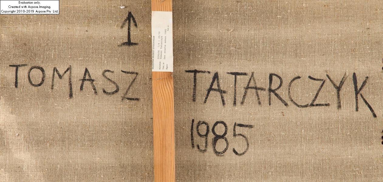 Tomasz Tatarczyk | Black box - triptych (1985) | MutualArt