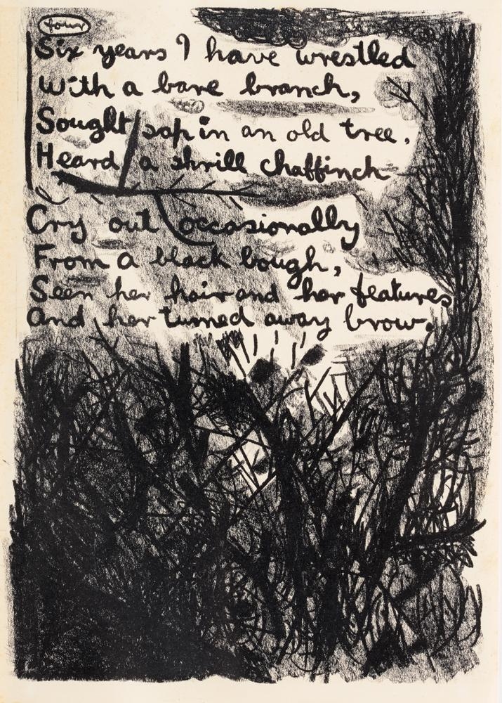 Colin McCahon | Van Gogh - Poems by John Caselberg, plate 1 (1957 ...