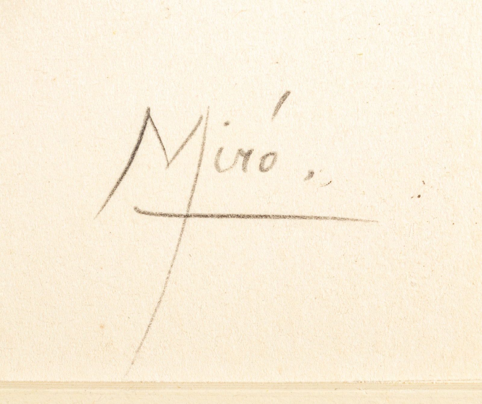 Joan Miró | Petite fille au bois (1958) | MutualArt