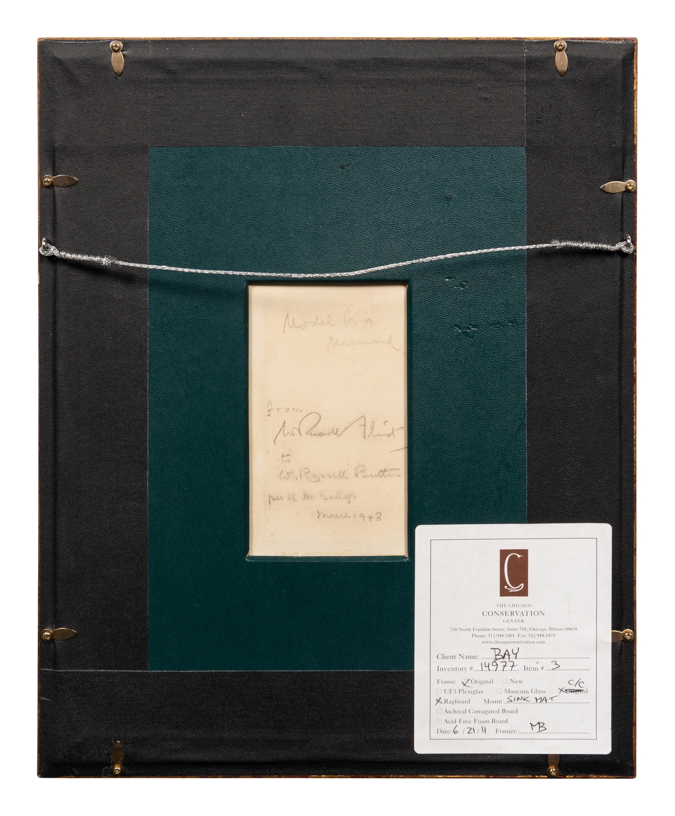 William Russell Flint | Model for a Mermaid (1948) | MutualArt