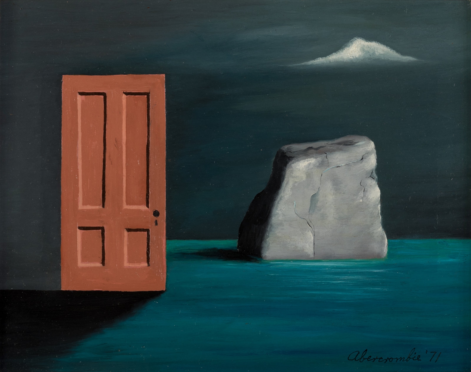 Gertrude Abercrombie | The Door and the Rock (1971) | MutualArt