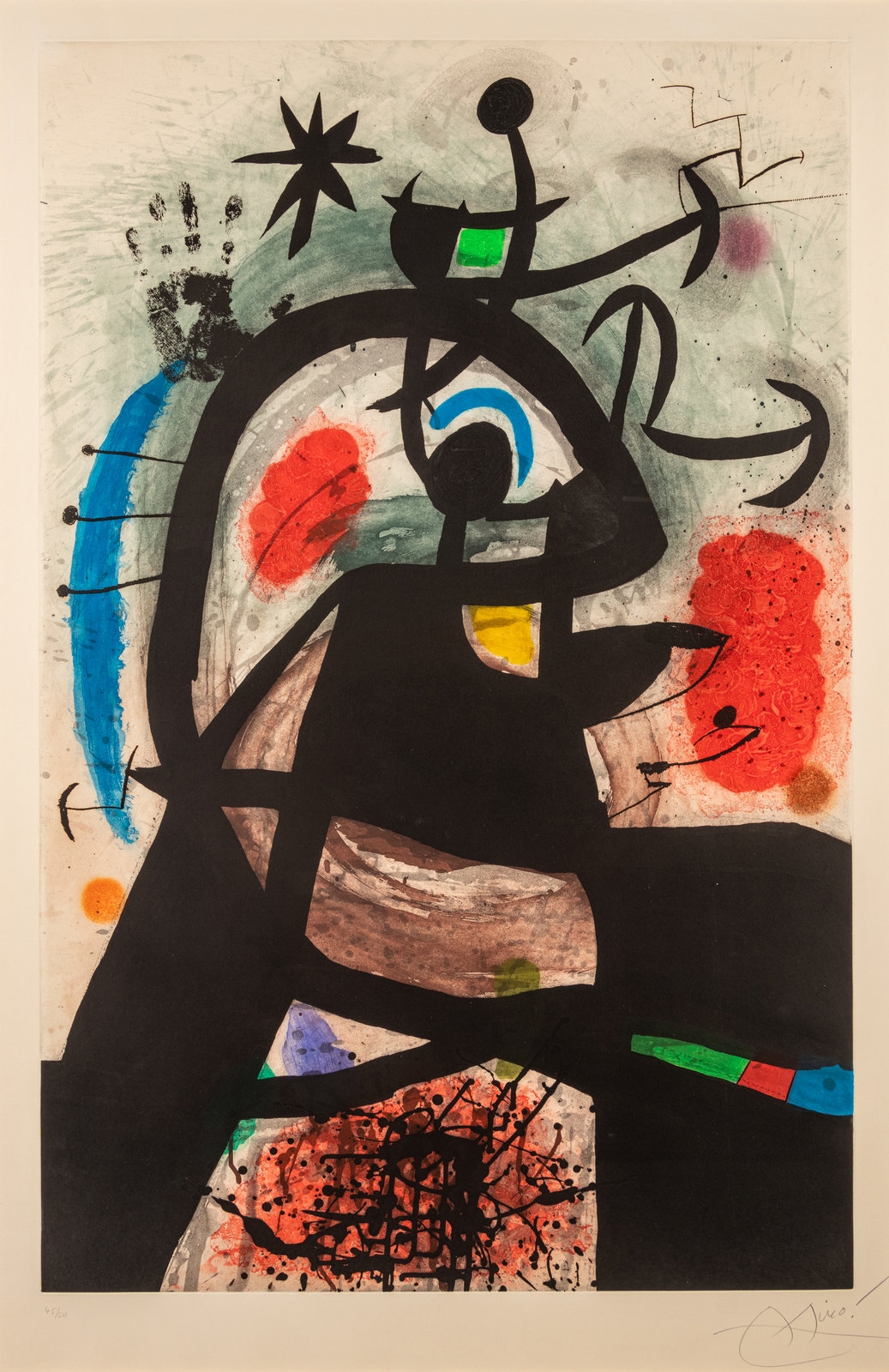 Joan Miró | Petite fille au bois (1958) | MutualArt