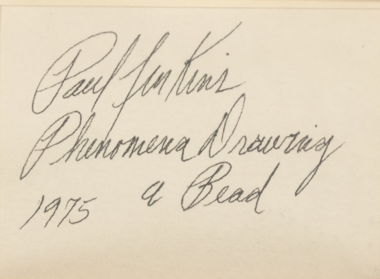 Paul Jenkins | Phenomena Drawing a Bead (1975) | MutualArt