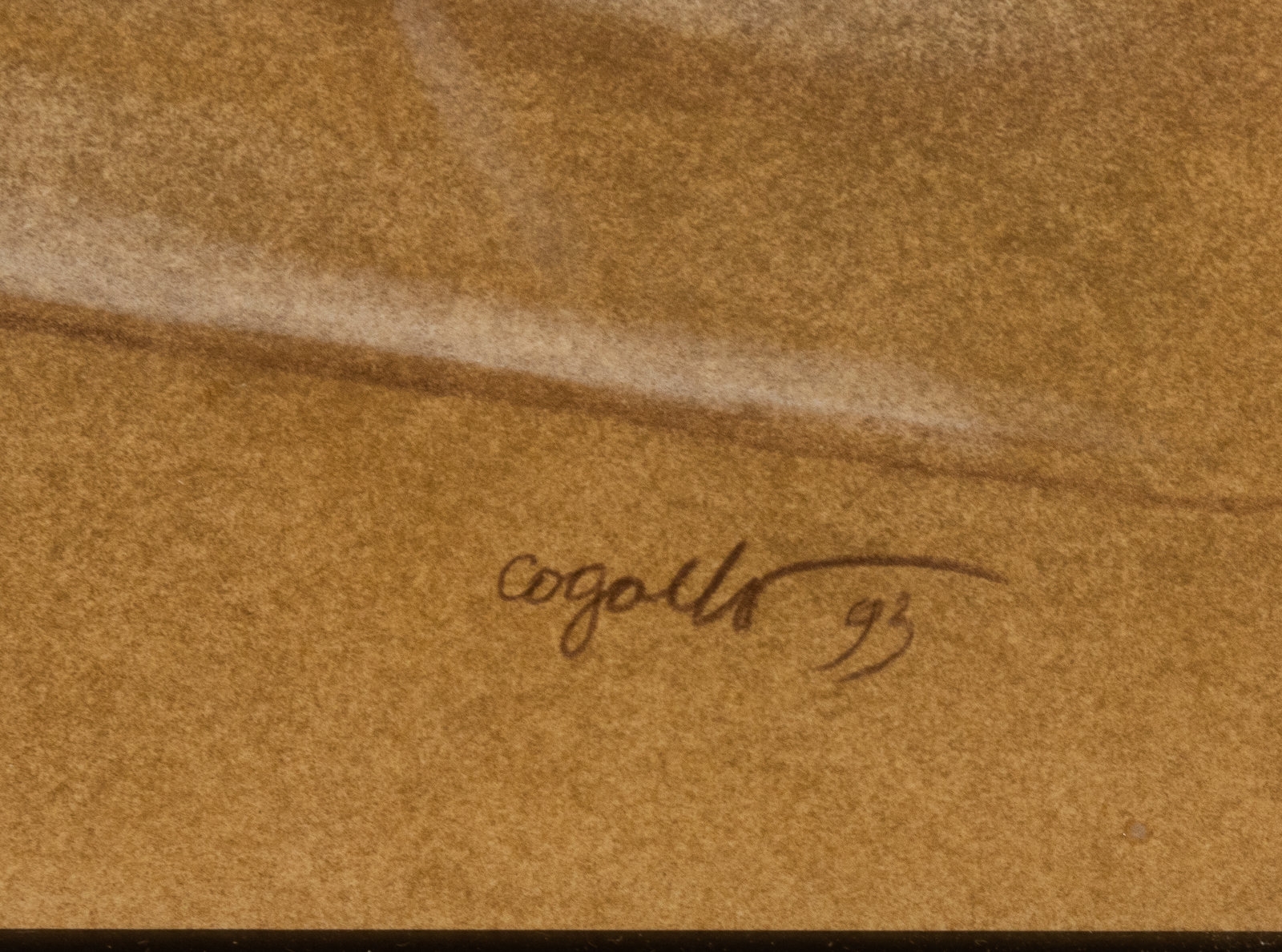 Heriberto Cogollo | Dessin pour Mlle Bastet (1993) | MutualArt