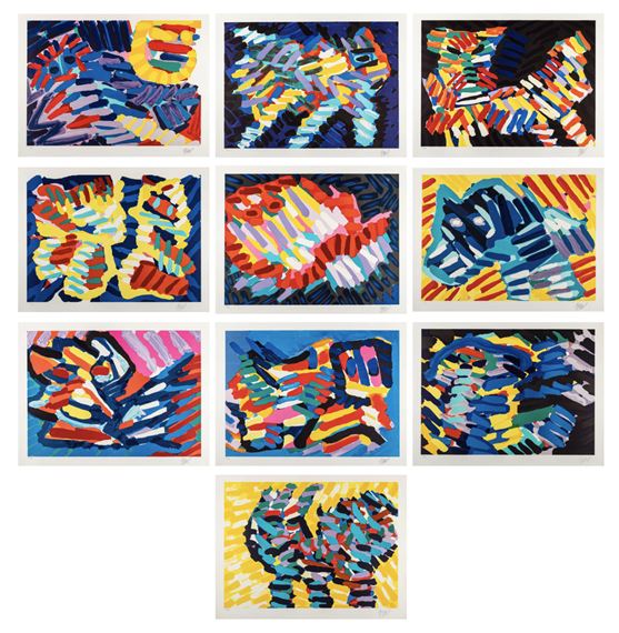 Karel Appel | Ten by Appel (1978) | MutualArt