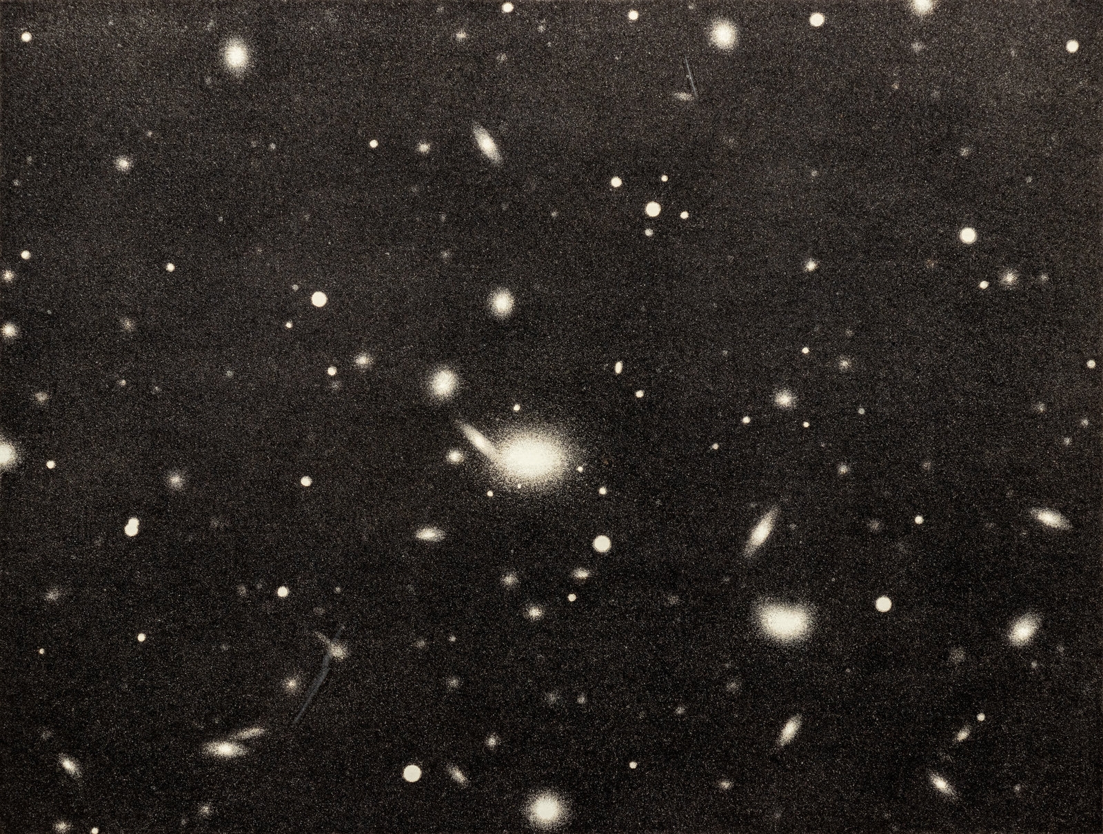 Vija Celmins | Galaxy (from Untitled Portfolio) (1975) | MutualArt