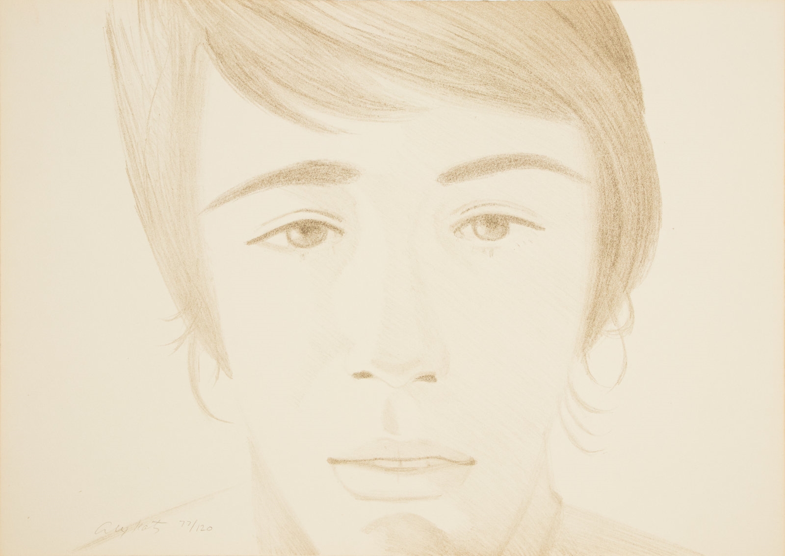 Alex Katz | Vincent (from the Prints for Phoenix House portfolio) (1972 ...