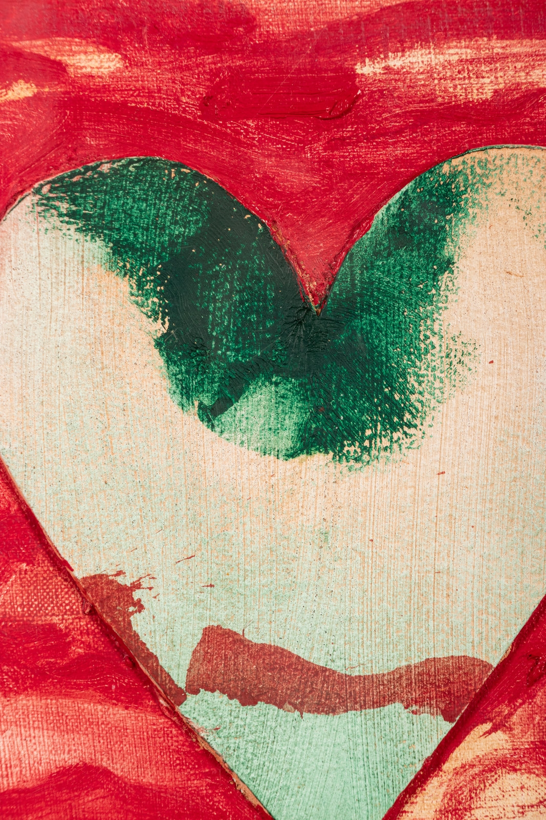 Jim Dine | Heart Painting J | MutualArt