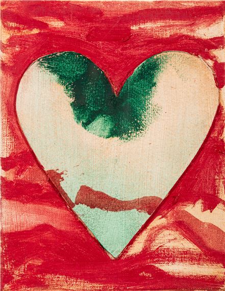 Jim Dine | Heart Painting J | MutualArt