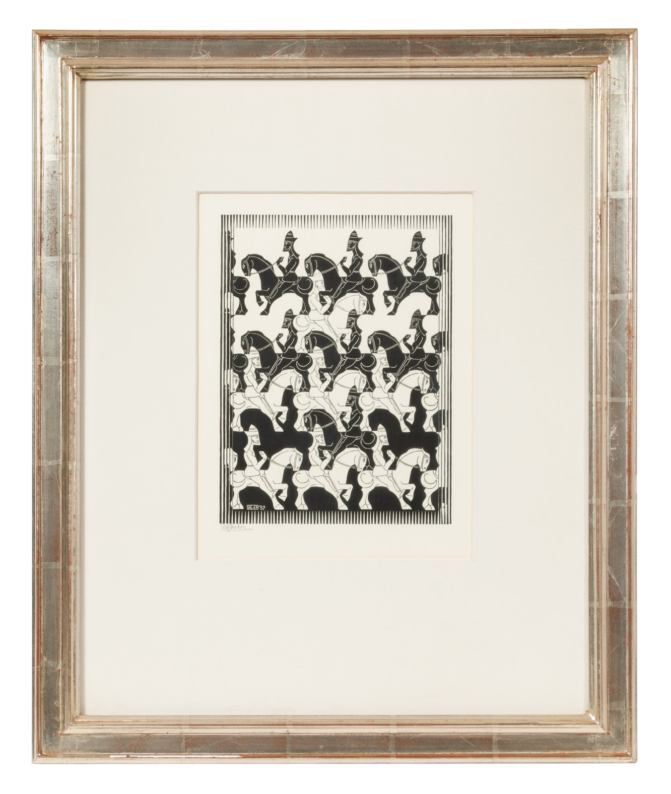 Maurits Cornelis Escher | Regular Division of the Plane I-VI (the complete set of six proofs ...