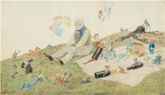 Charles Altamont Doyle | The spirits of the prisoners | MutualArt