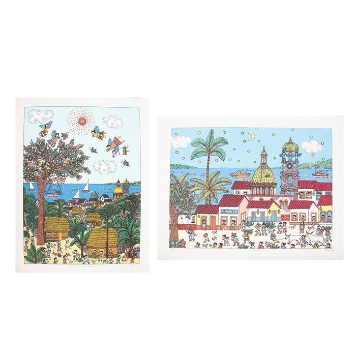 Manuel Lepe Macedo | Las mariposas y La loma | MutualArt