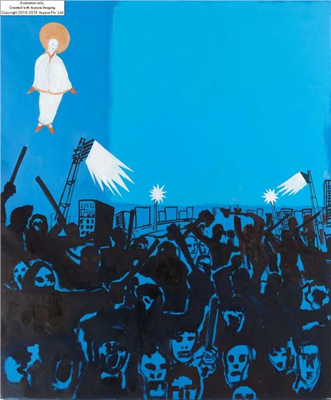 Edward Dwurnik | Football Hooligans (Mościce) (2009) | MutualArt