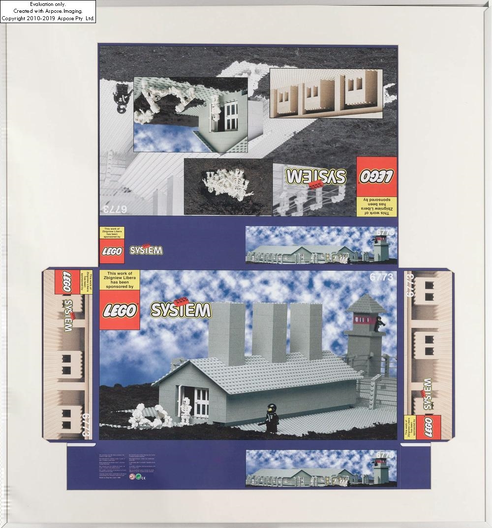 Zbigniew Libera | Lego. Concentration Camp - package 6773 (1996 ...