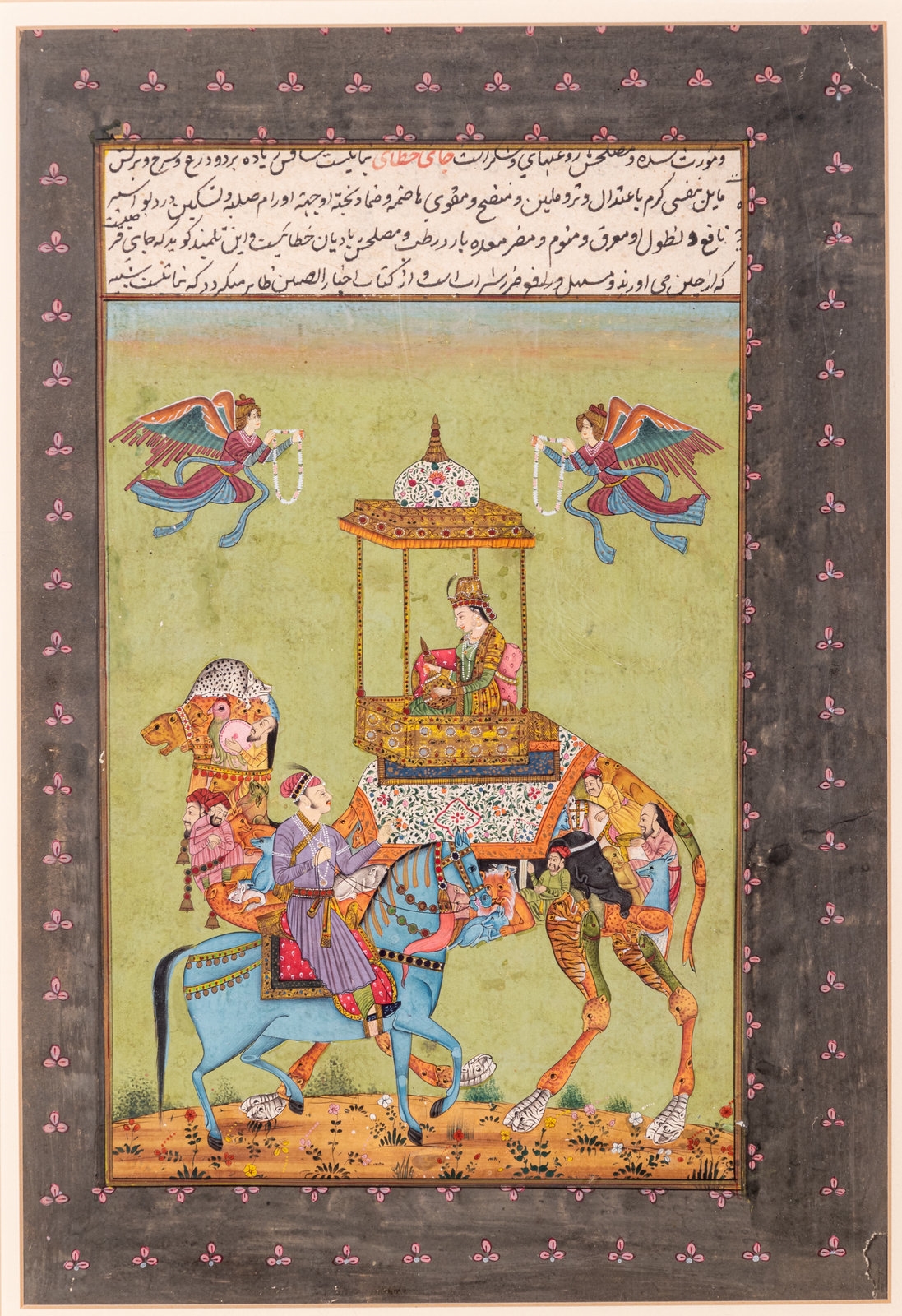 Mughal School, 20th Century | Two Mughal Style Paintings of Composite ...
