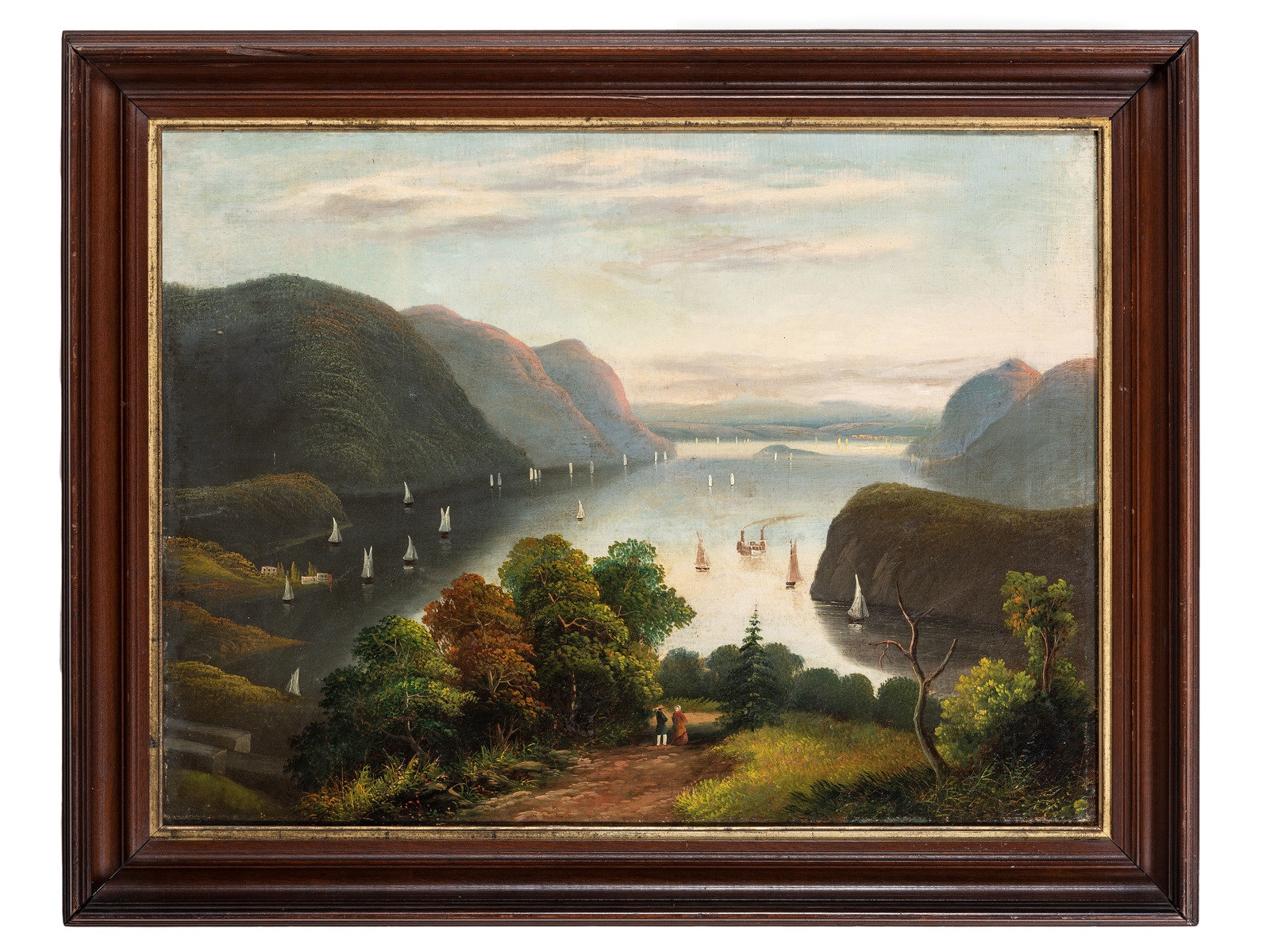 Hudson River School | View of West Point from the Palisades | MutualArt