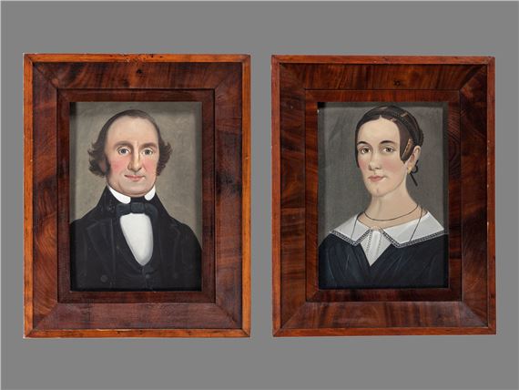 William Matthew Prior | Pair of Portraits: Husband and Wife | MutualArt