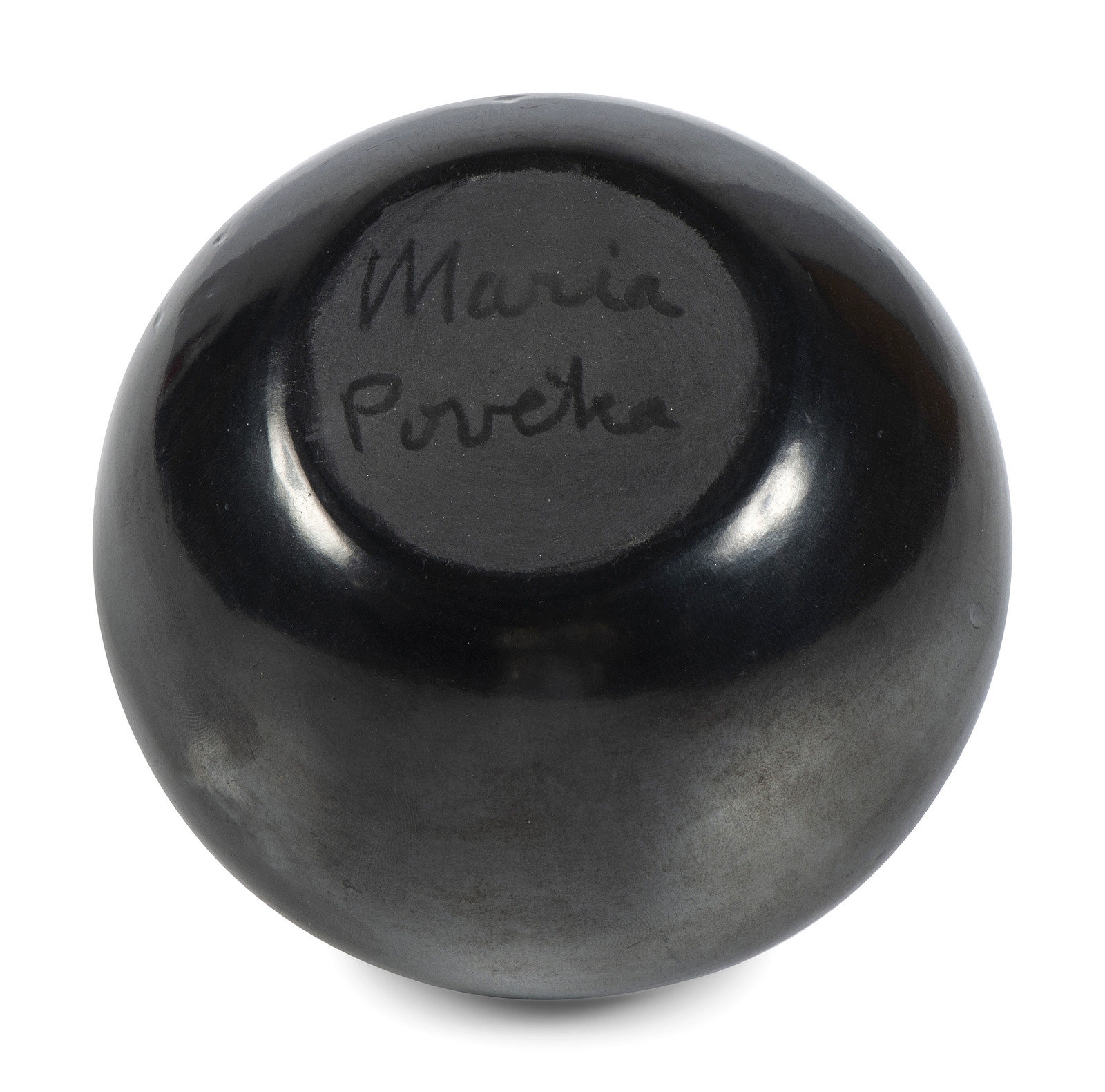 Maria Montoya Martinez | Blackware Pottery Bowl | MutualArt